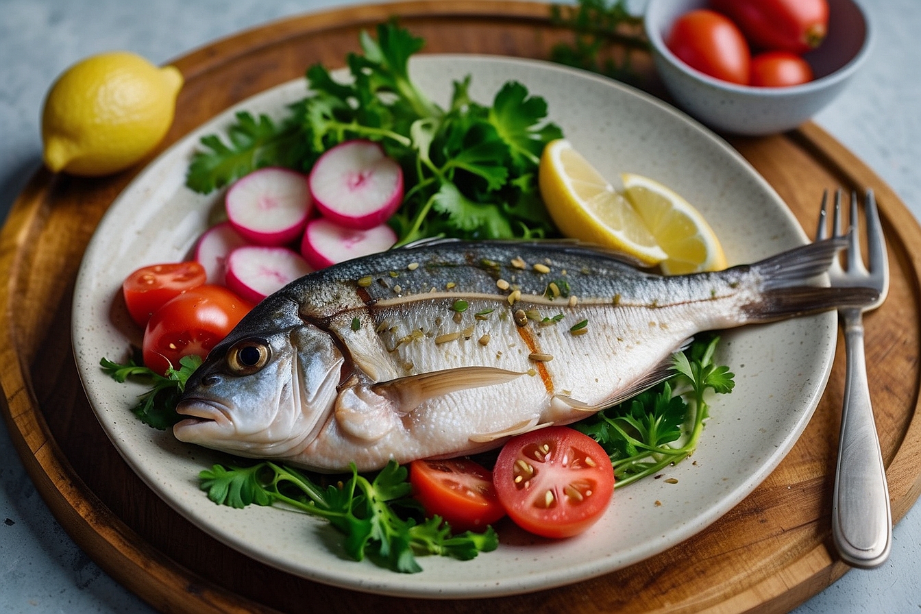 Salade de daurade grillée - Comment Cuisiner